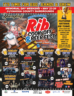 2025 Berea Rib Promotional Poster - Berea's National Rib Cook-Off